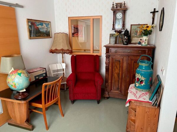 Erinnerungszimmer setzt Schlüsselreize - Aktivieren
